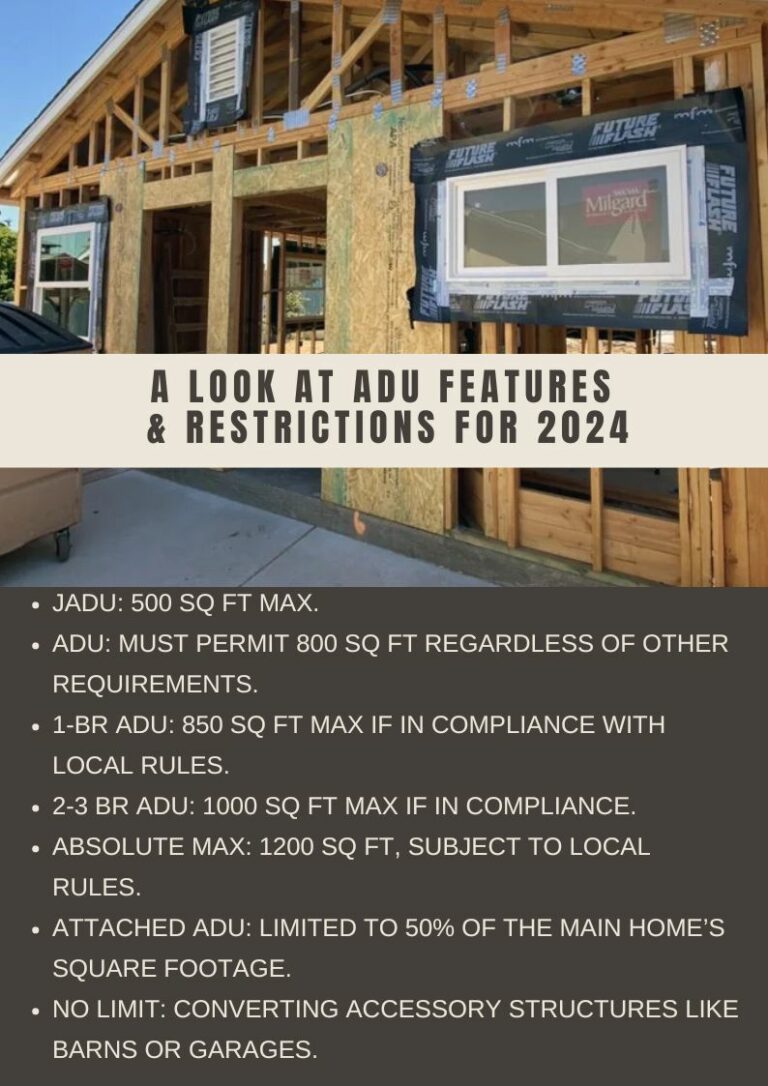 ADU Features and Restrictions for 2024 - Crest Homes